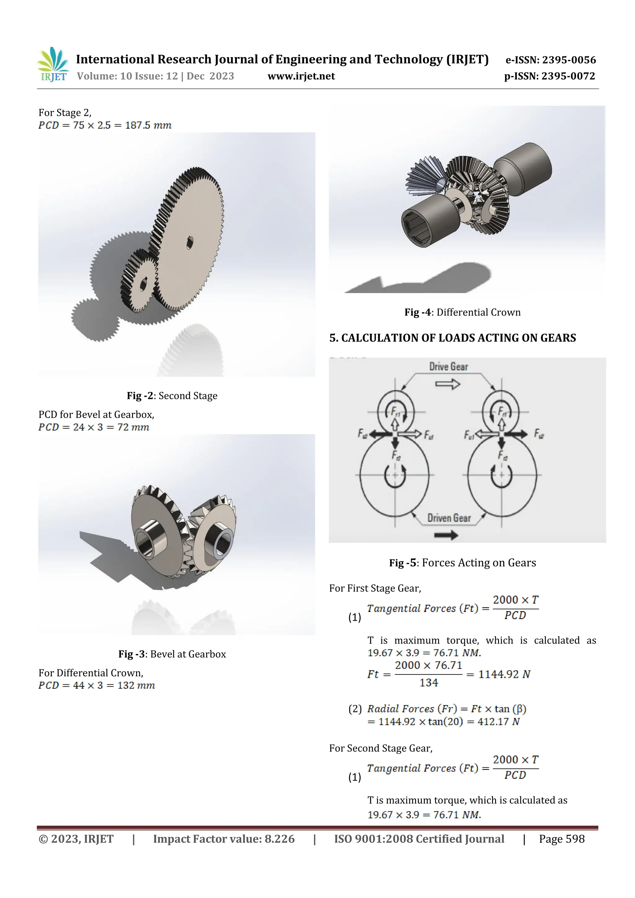 Design and Analysis of a 4 Wheel Drive Transmission for BAJA SAE | PDF