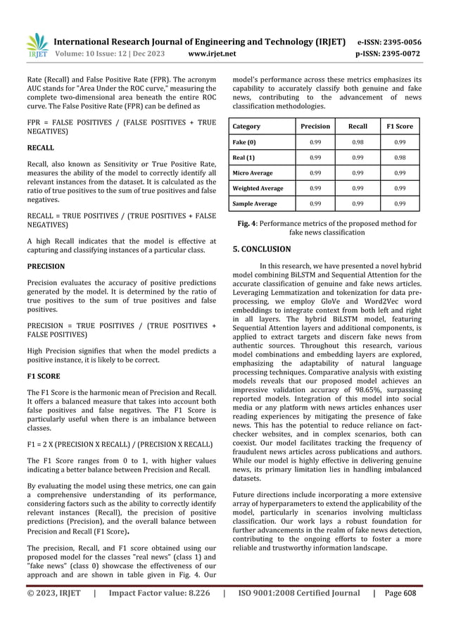 A Novel Approach To Fake News Detection Using Bi Directional Lstm Neural Network Model Pdf