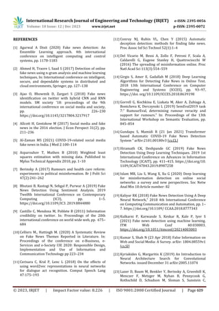 A Novel approach to Fake News Detection using Bi-directional LSTM Neural Network Model | PDF