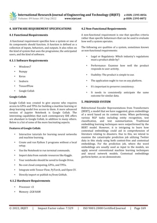 Classification of Disastrous Tweets on Twitter using BERT Model | PDF