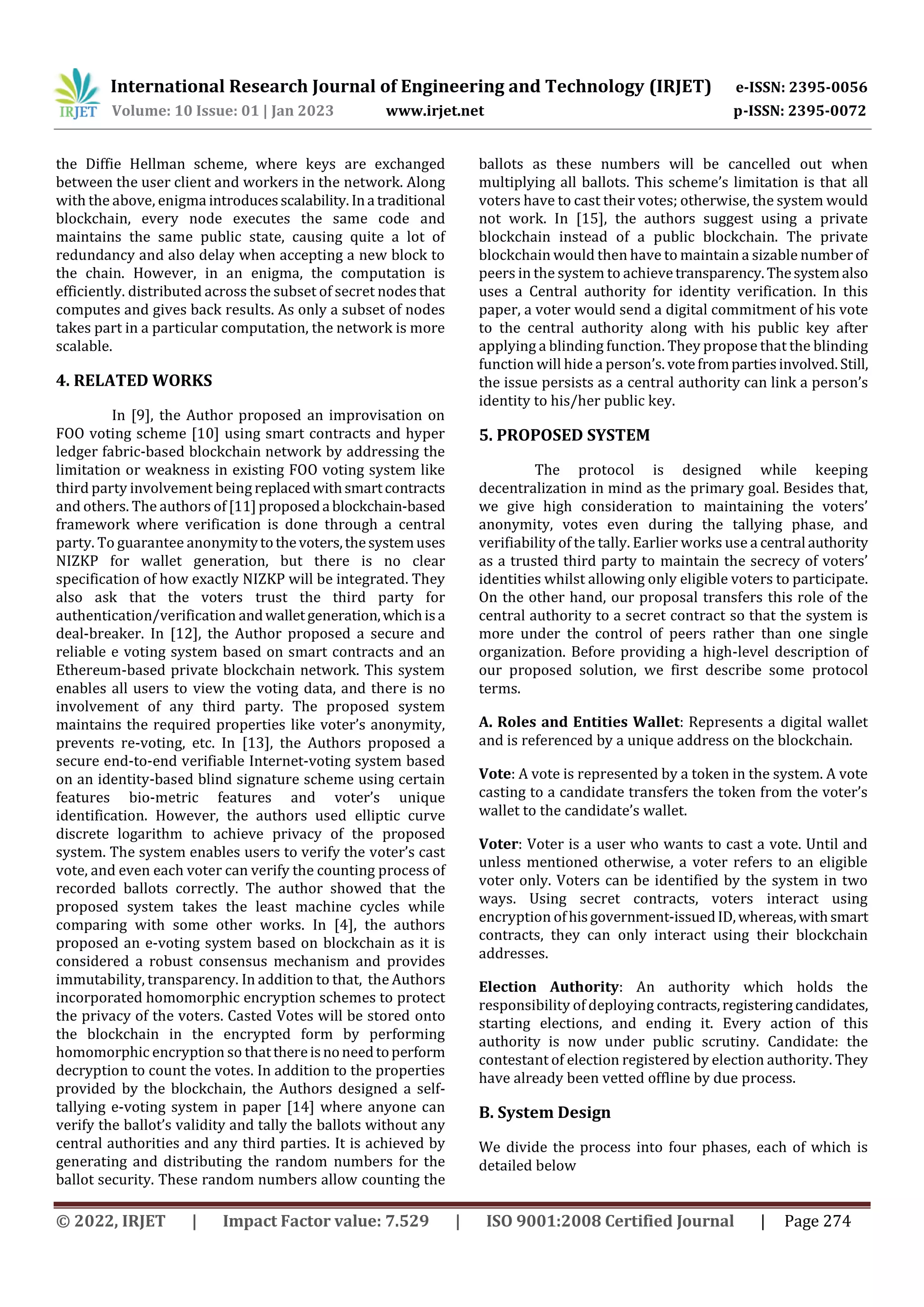 Online Voting System Using Blockchain Technology | PDF | Internet | Computing