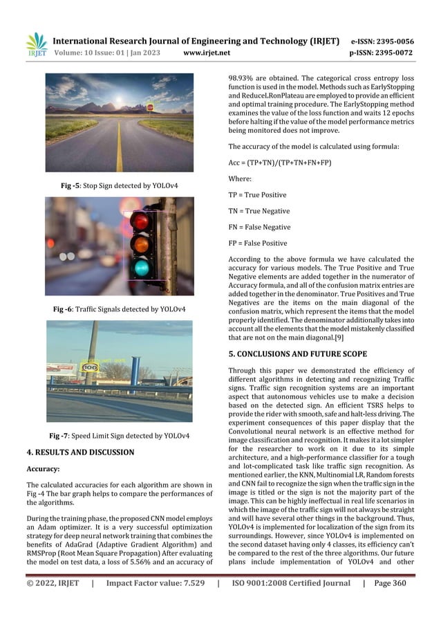 Implementation Of Various Machine Learning Algorithms For Traffic Sign Detection And Recognition