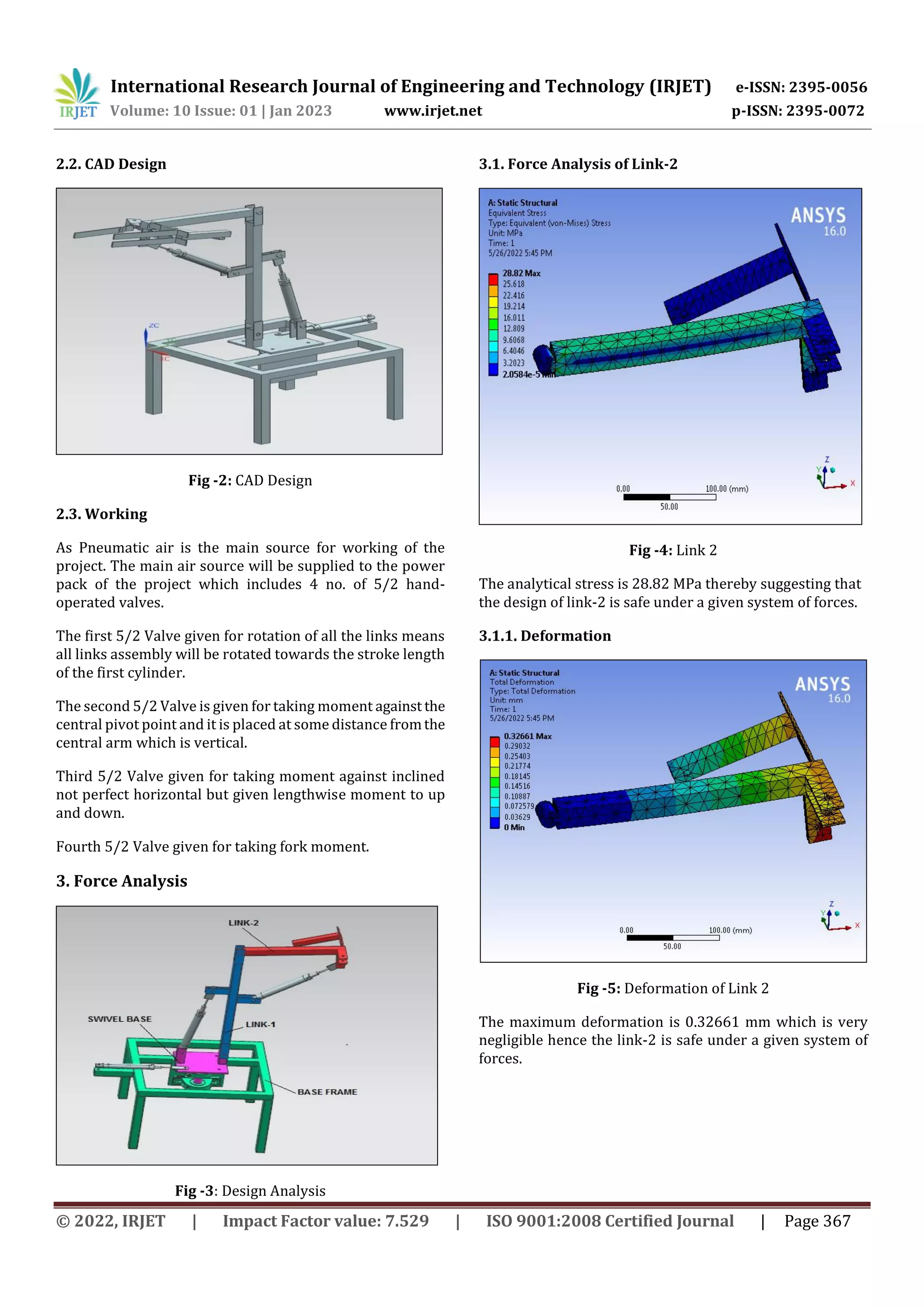 Design and Development of a 3-axis Pick and Place Robot for Industrial Use | PDF
