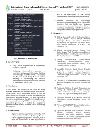 Compiler Design Using Context-Free Grammar | PDF