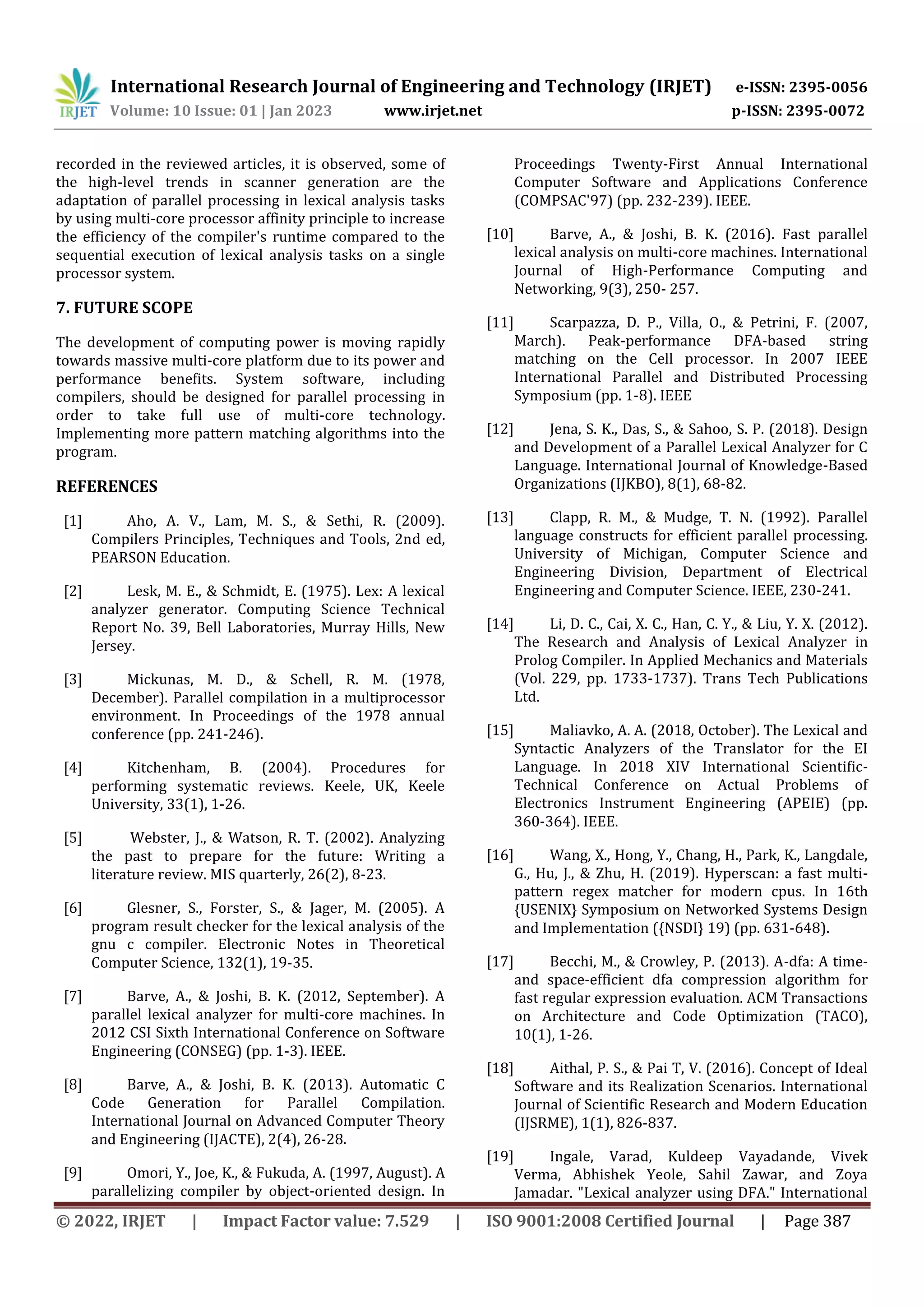 LEXICAL ANALYZER | PDF
