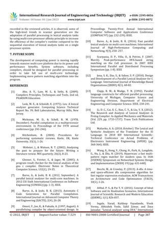 LEXICAL ANALYZER | PDF