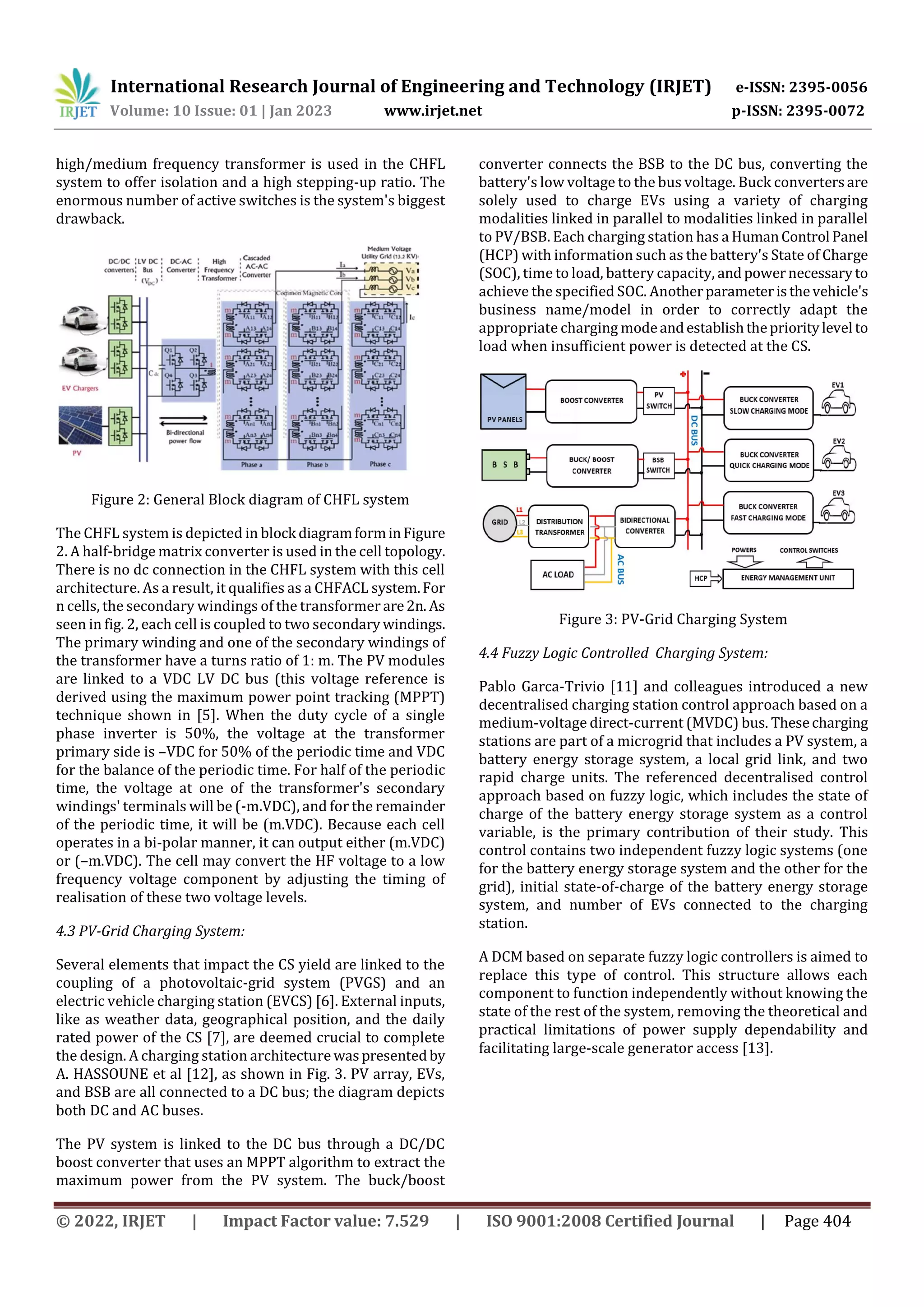 A Comprehensive Review of Electric Vehicle Charging Station Topologies | PDF