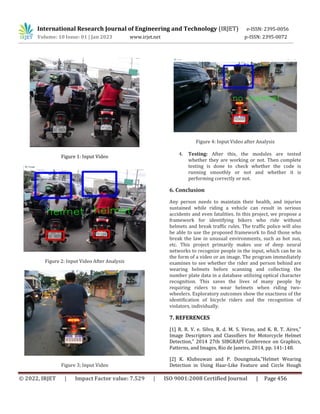 Helmet Detection using Machine Learning | PDF