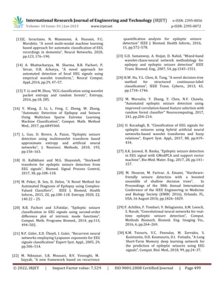 Detection of EEG Spikes Using Machine Learning Classifier | PDF