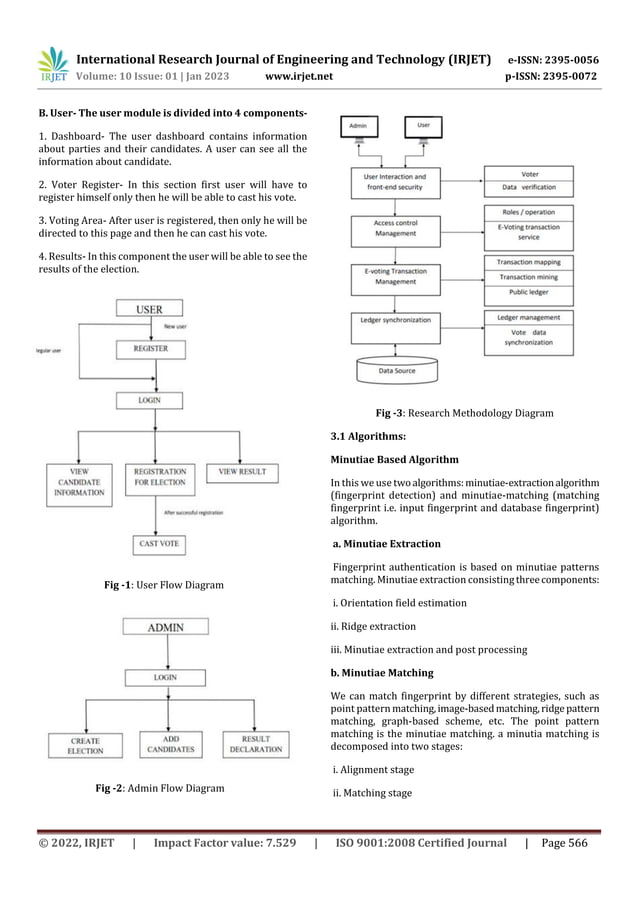 Online Voting System Using Fingerprint sensor and Blockchain | PDF | Internet | Computing