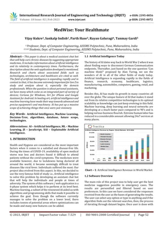 MedWise: Your Healthmate | PDF