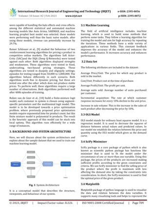 Pricing Optimization using Machine Learning | PDF | Artificial Intelligence | Technology & Computing
