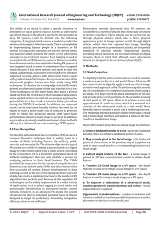 Adversarial Impersonation: A Study of Mask-Based Attacks on Face Recognition Models | PDF