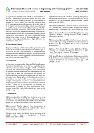 Adversarial Impersonation: A Study of Mask-Based Attacks on Face Recognition Models | PDF