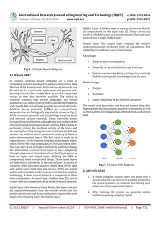 Artificial Neural Network: A brief study | PDF | Artificial Intelligence | Technology & Computing