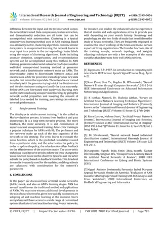 Artificial Neural Network: A brief study | PDF | Artificial ...