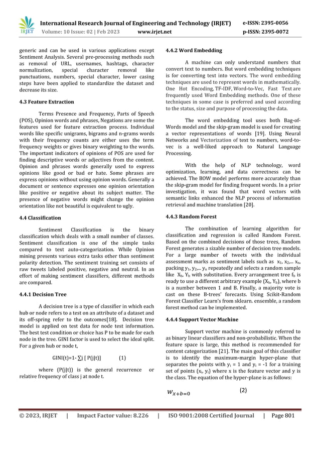 A STUDY ON TWITTER SENTIMENT ANALYSIS USING DEEP LEARNING | PDF
