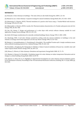 Thermal Analysis and Design Optimization of Solar Chimney using CFD | PDF