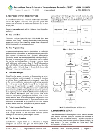 A SUPERVISED MACHINE LEARNING APPROACH USING K-NEAREST NEIGHBOR ALGORITHM TO DETECT FAKE REVIEWS ...