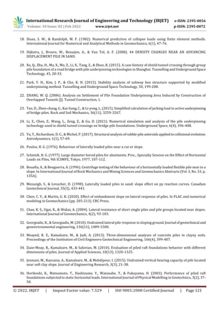 STRUCTURAL ANALYSIS OF BRIDGES AND PILE FOUNDATION SUBJECTED TO SEISMIC ...