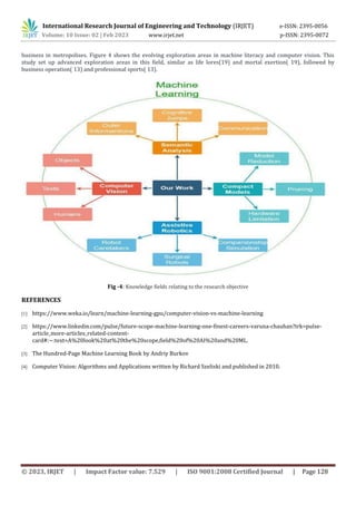 Utilization of Machine Learning in Computer Vision | PDF
