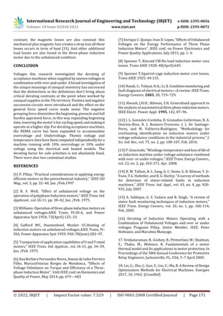 Unbalanced Voltage Impacts and its Analysis on an Induction Motor | PDF