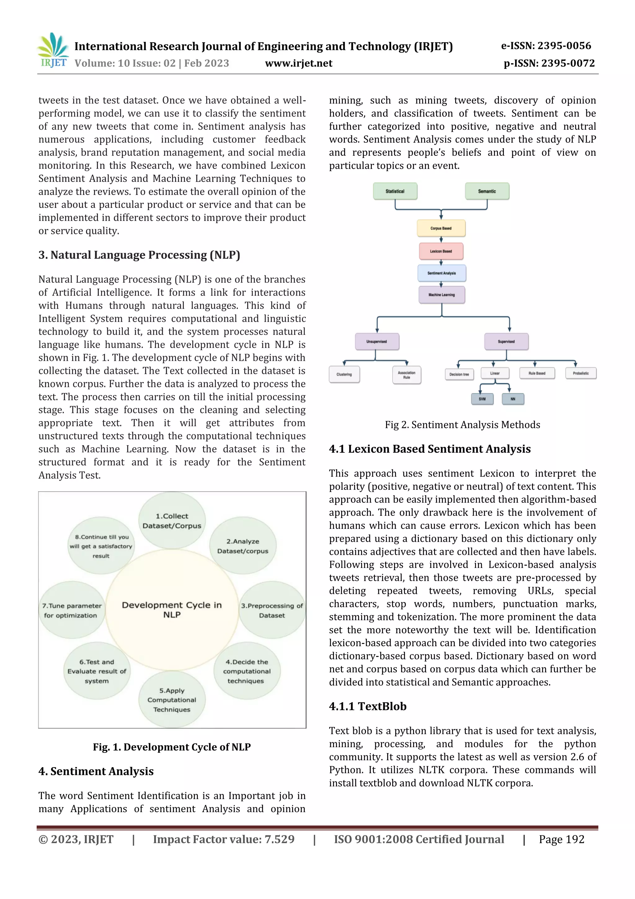 Combining Lexicon Based And Machine Learning Based Methods For Twitter Sentiment Analysis Pdf