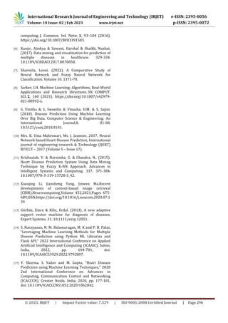 Multiple disease prediction using Machine Learning Algorithms | PDF