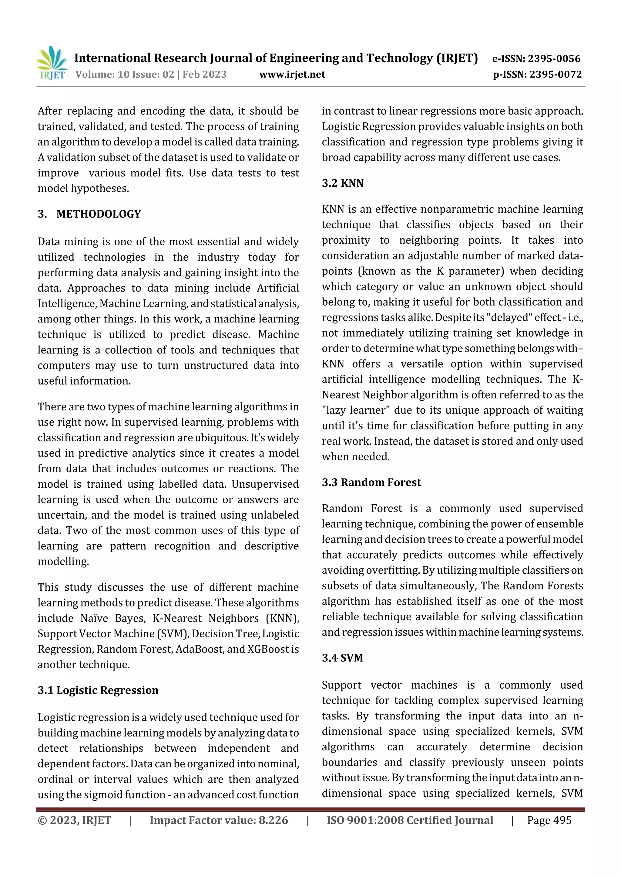 Multiple Disease Prediction System: A Review | PDF