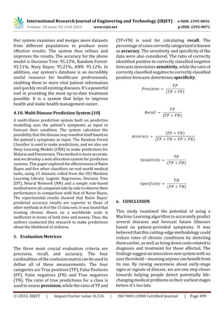 Multiple Disease Prediction System: A Review | PDF