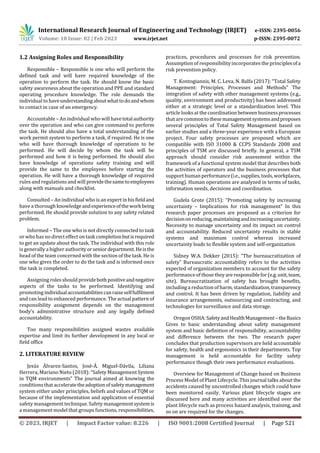DEVELOPMENT OF RACI MATRIX FOR COMPLETE MACHINE LIFECYCLE | PDF