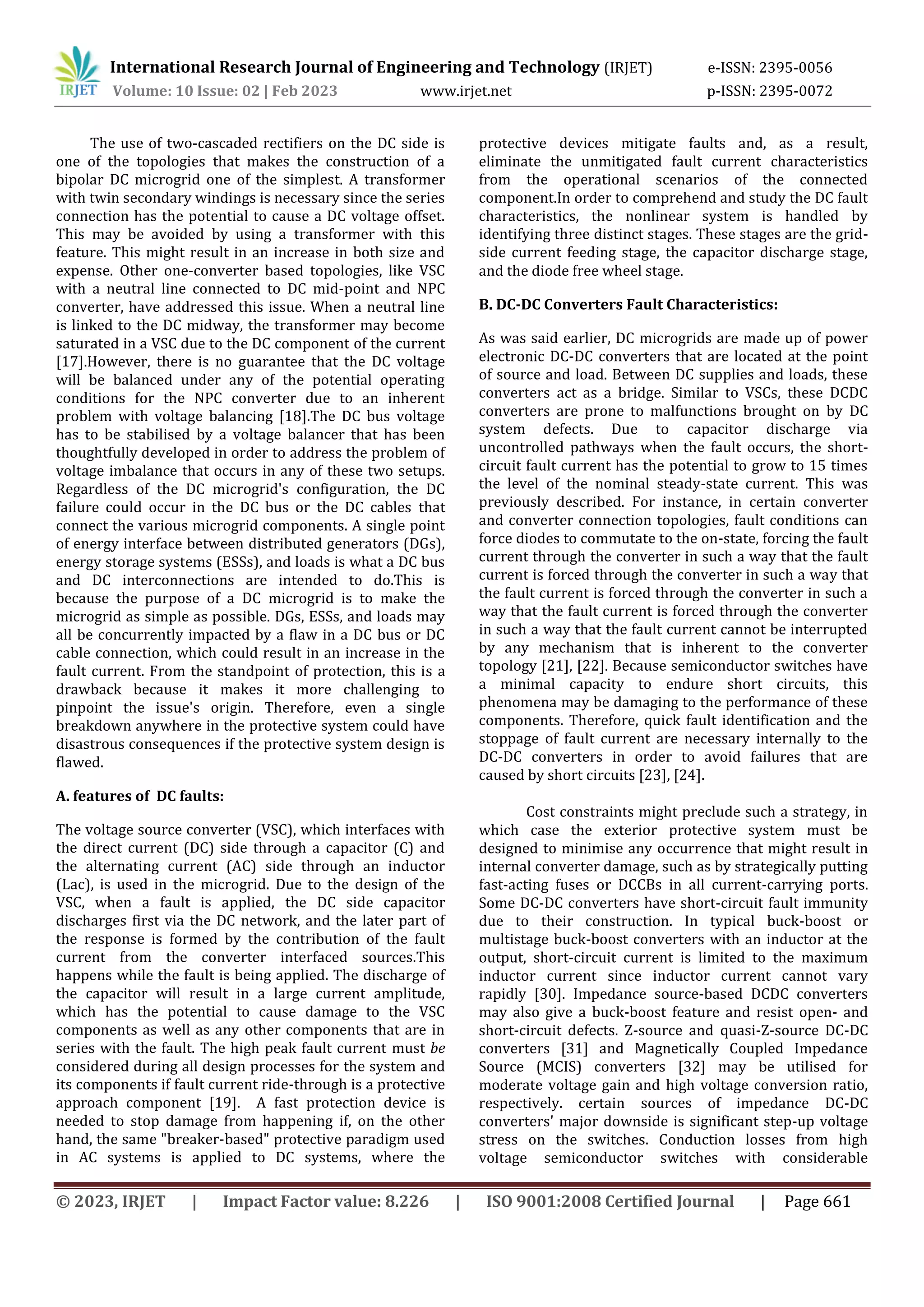 A Comprehensive Review Of Dc Microgrid Protection Techniques Pdf