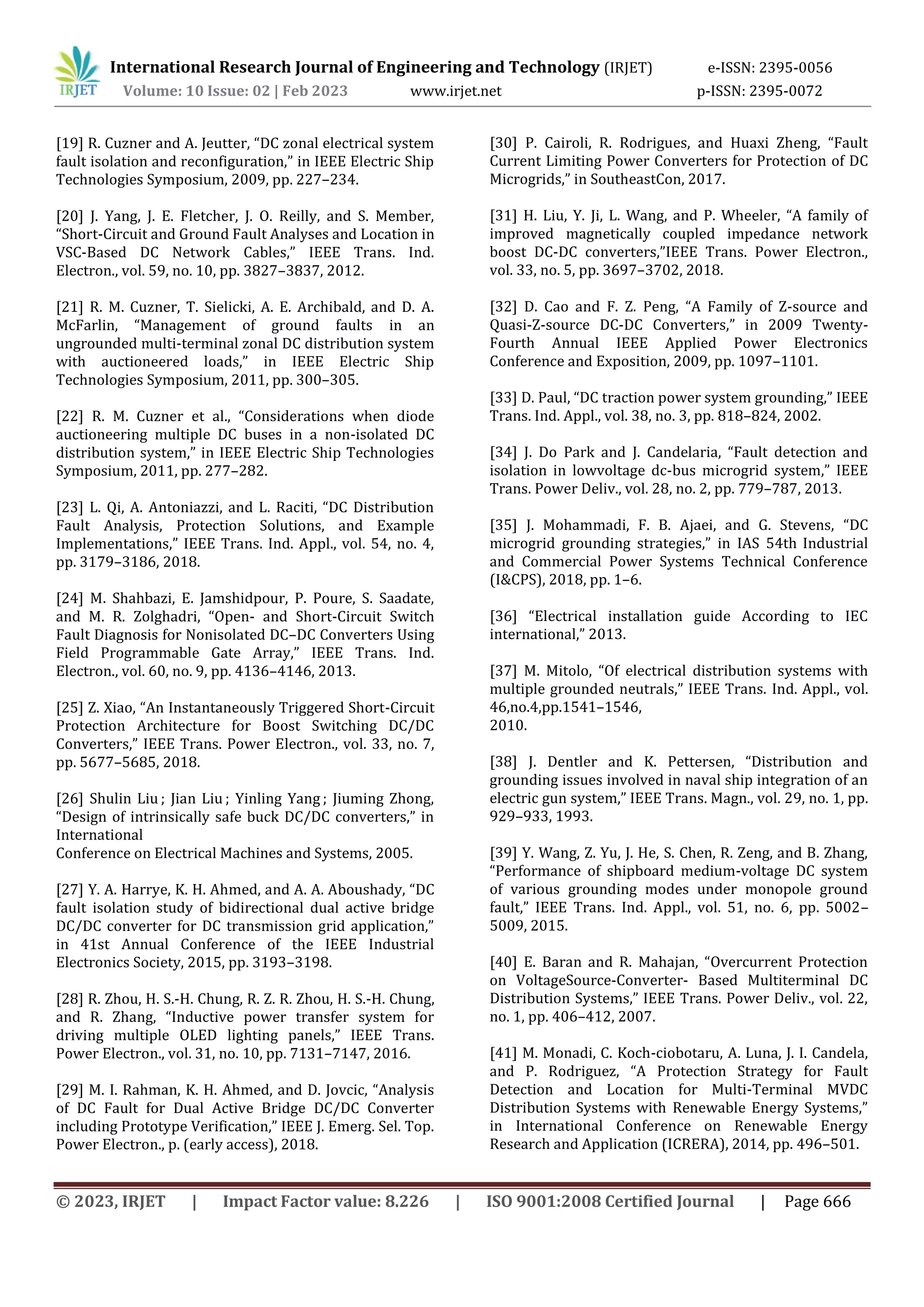 A Comprehensive Review Of Dc Microgrid Protection Techniques Pdf