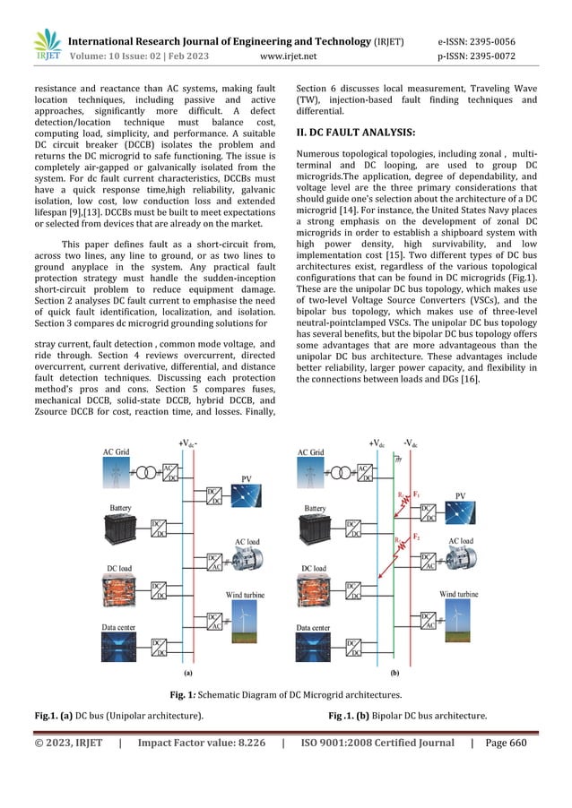 A COMPREHENSIVE REVIEW OF DC MICROGRID PROTECTION TECHNIQUES | PDF