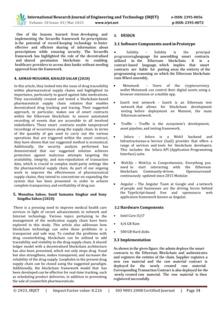 Drug Supply Chain Supervision System | PDF | Substance Abuse | Diseases and Conditions