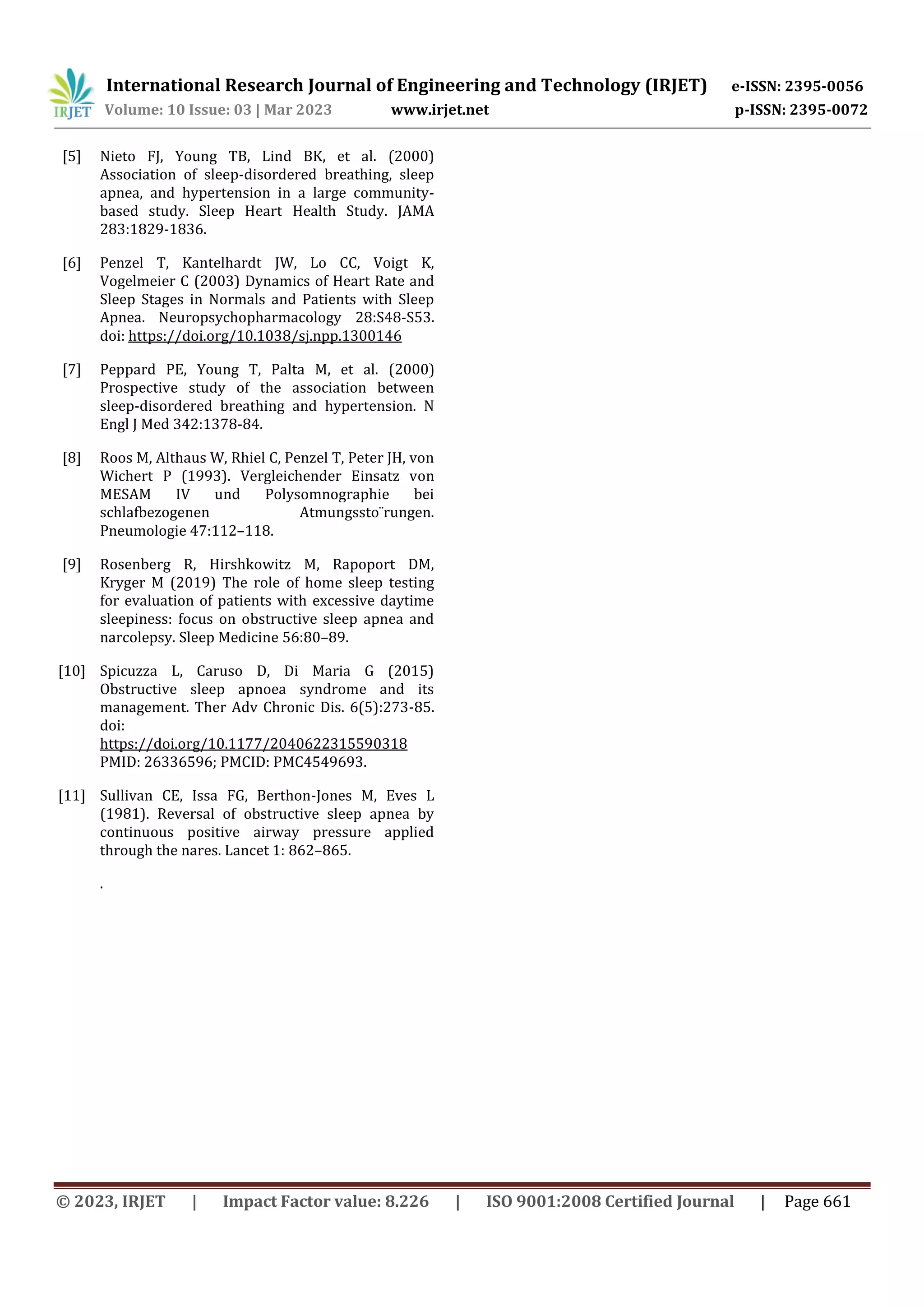 Arduino based wireless tracking of Sleep Apnea through monitoring of ...