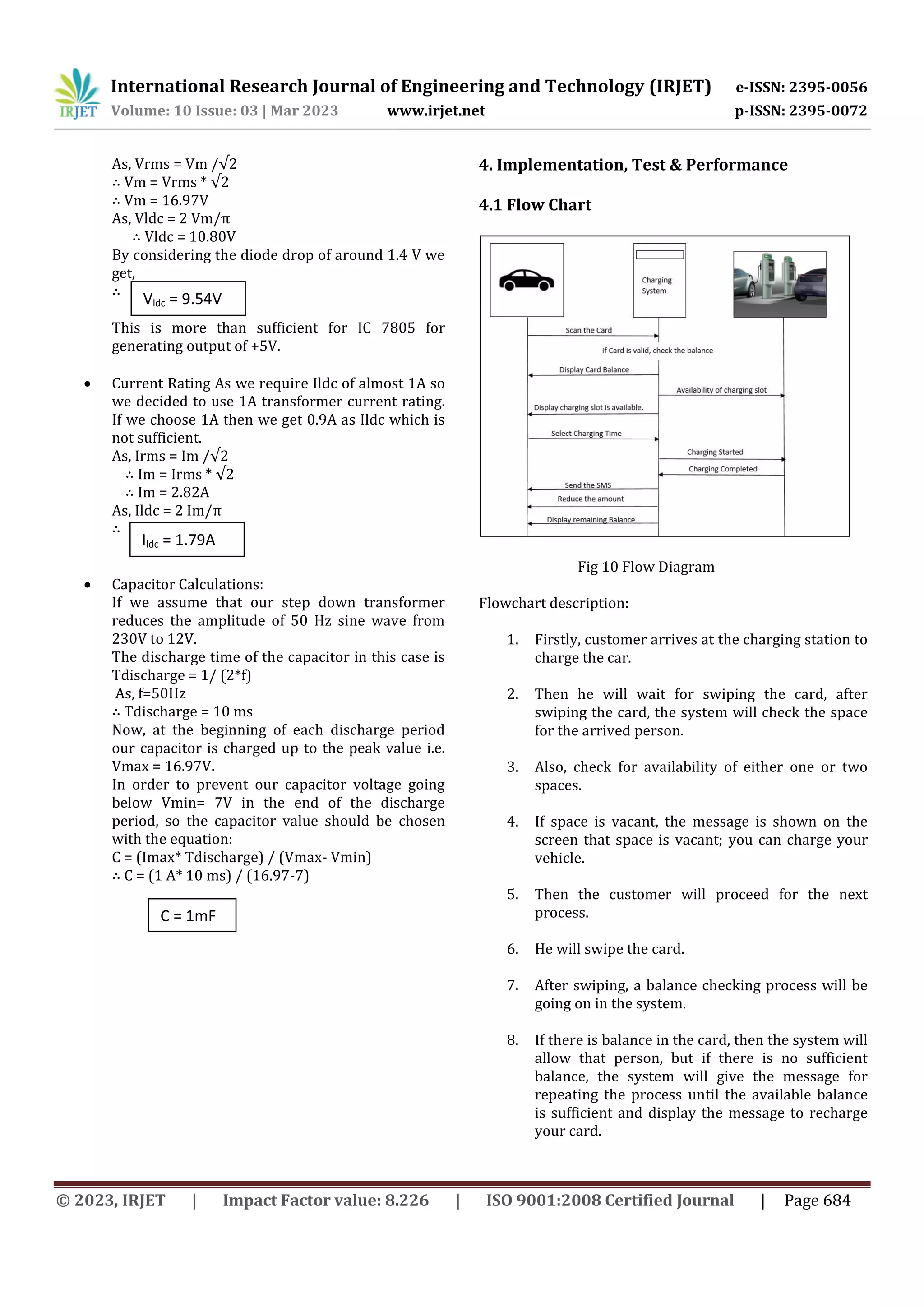 IoT Based Electric Vehicle Charging System | PDF