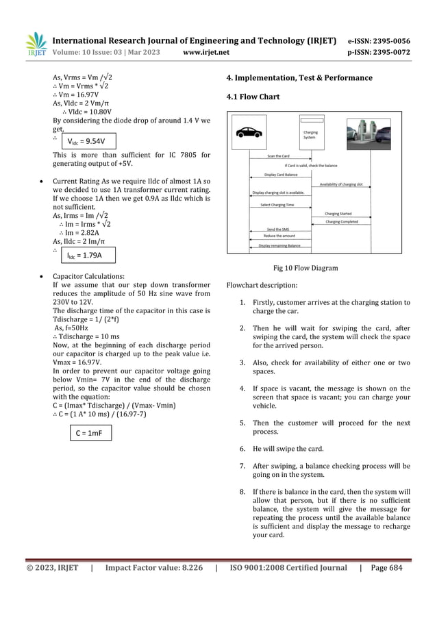 IoT Based Electric Vehicle Charging System | PDF