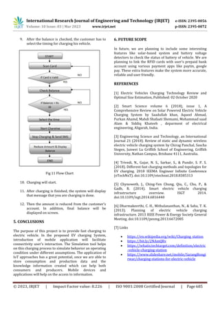 IoT Based Electric Vehicle Charging System | PDF