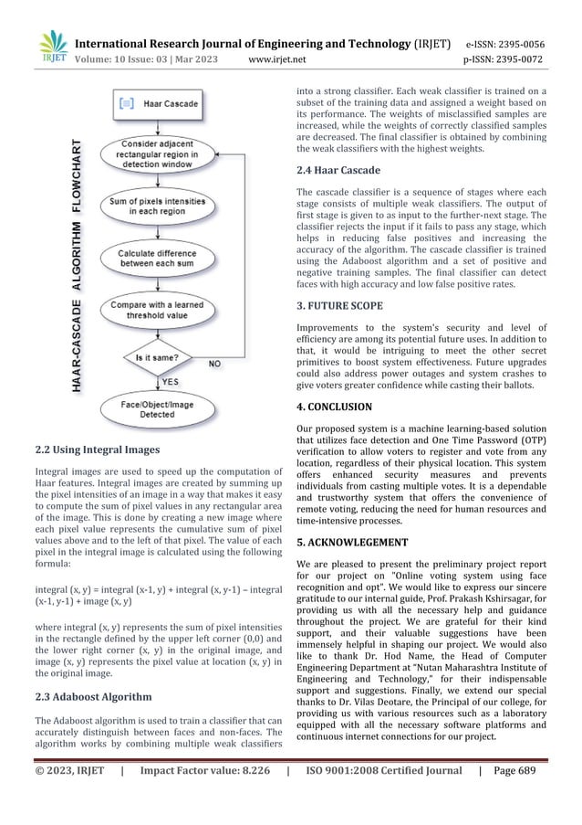 VIRTUAL VOTING SYSTEM USING FACE RECOGNITION AND OTP | PDF | Internet | Computing