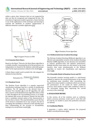 Diabetes Prediction Using ML | PDF