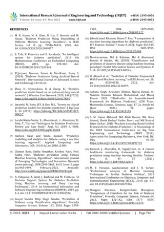 Diabetes Prediction Using ML | PDF