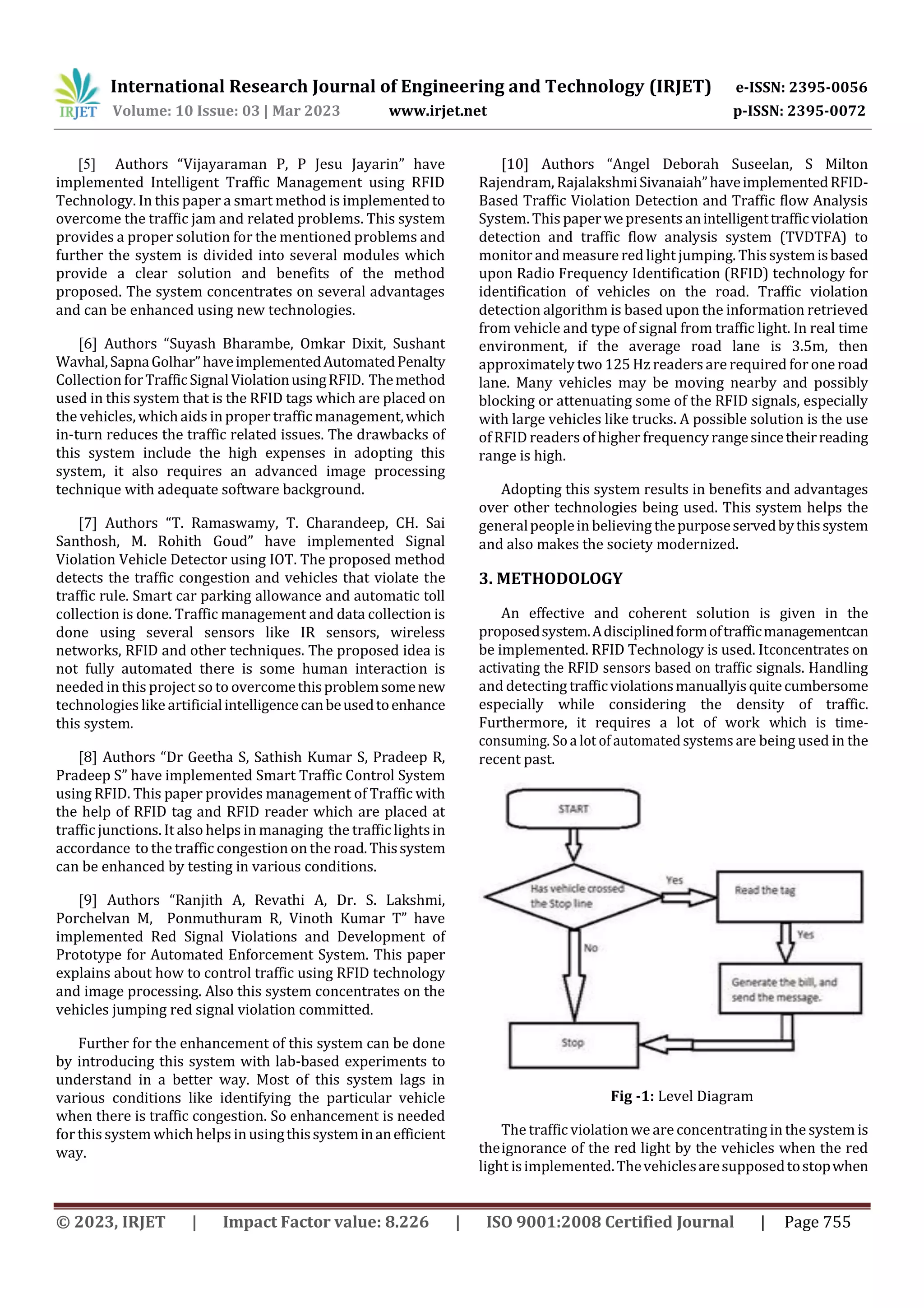 Auto Fine Generation System for TrafficViolation Detection | PDF
