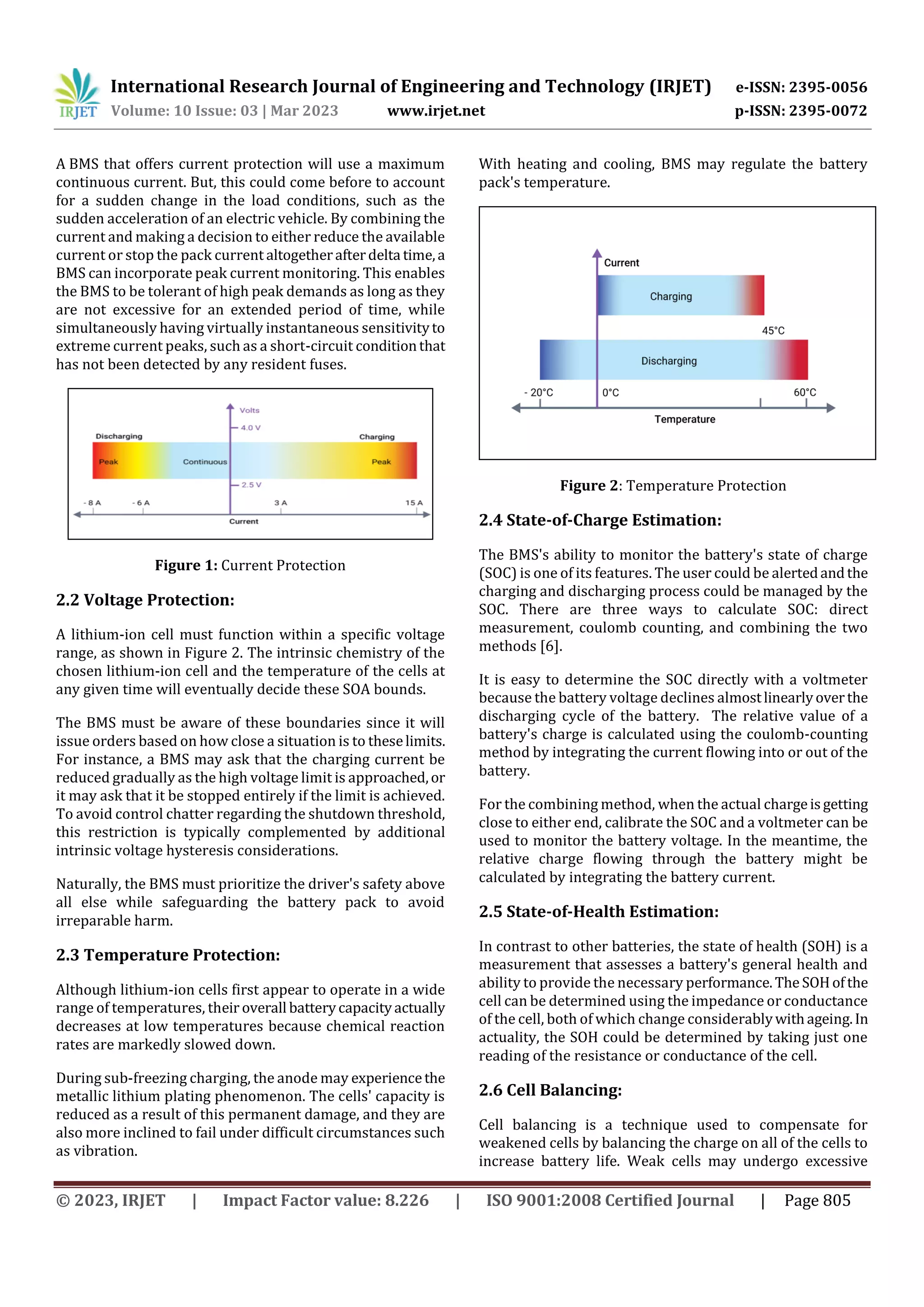 Review of Battery Management Systems (BMS) | PDF