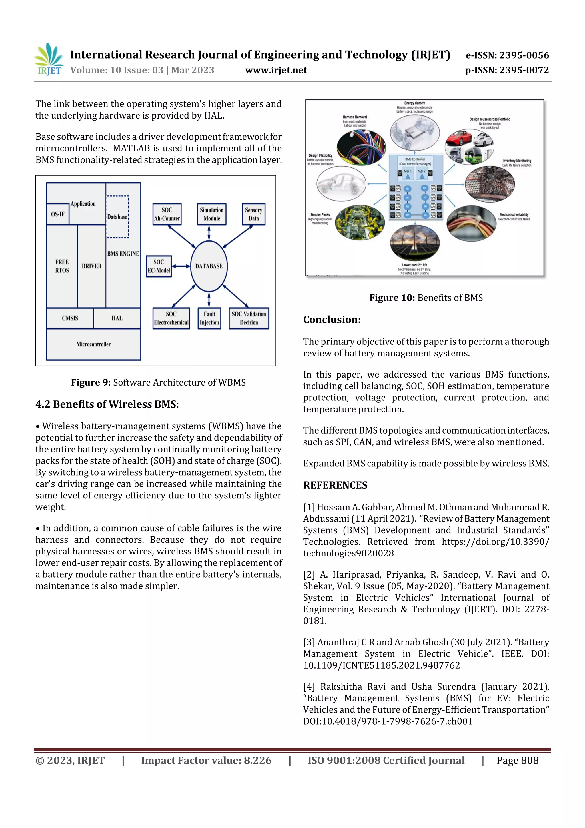 Review of Battery Management Systems (BMS) | PDF