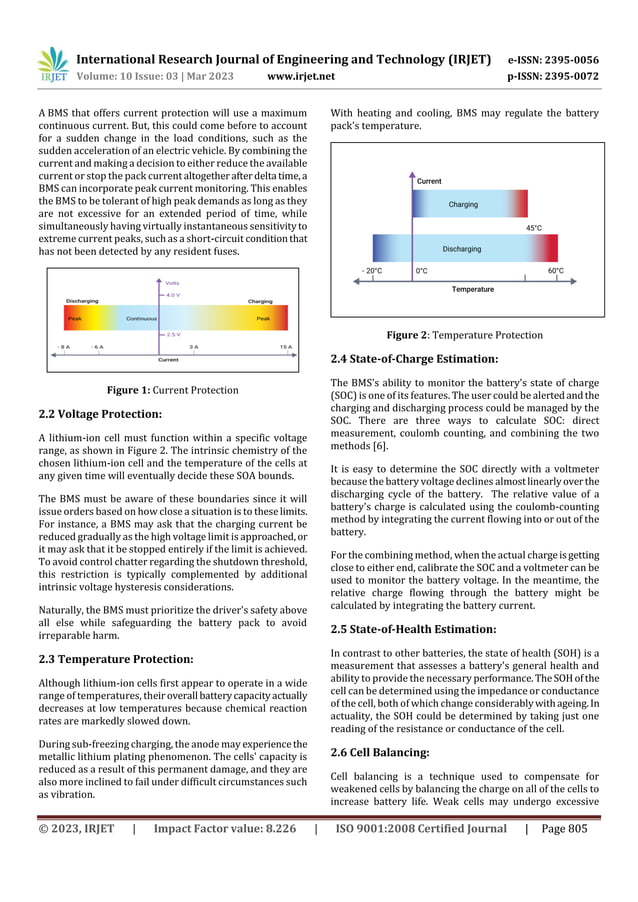 Review of Battery Management Systems (BMS) | PDF