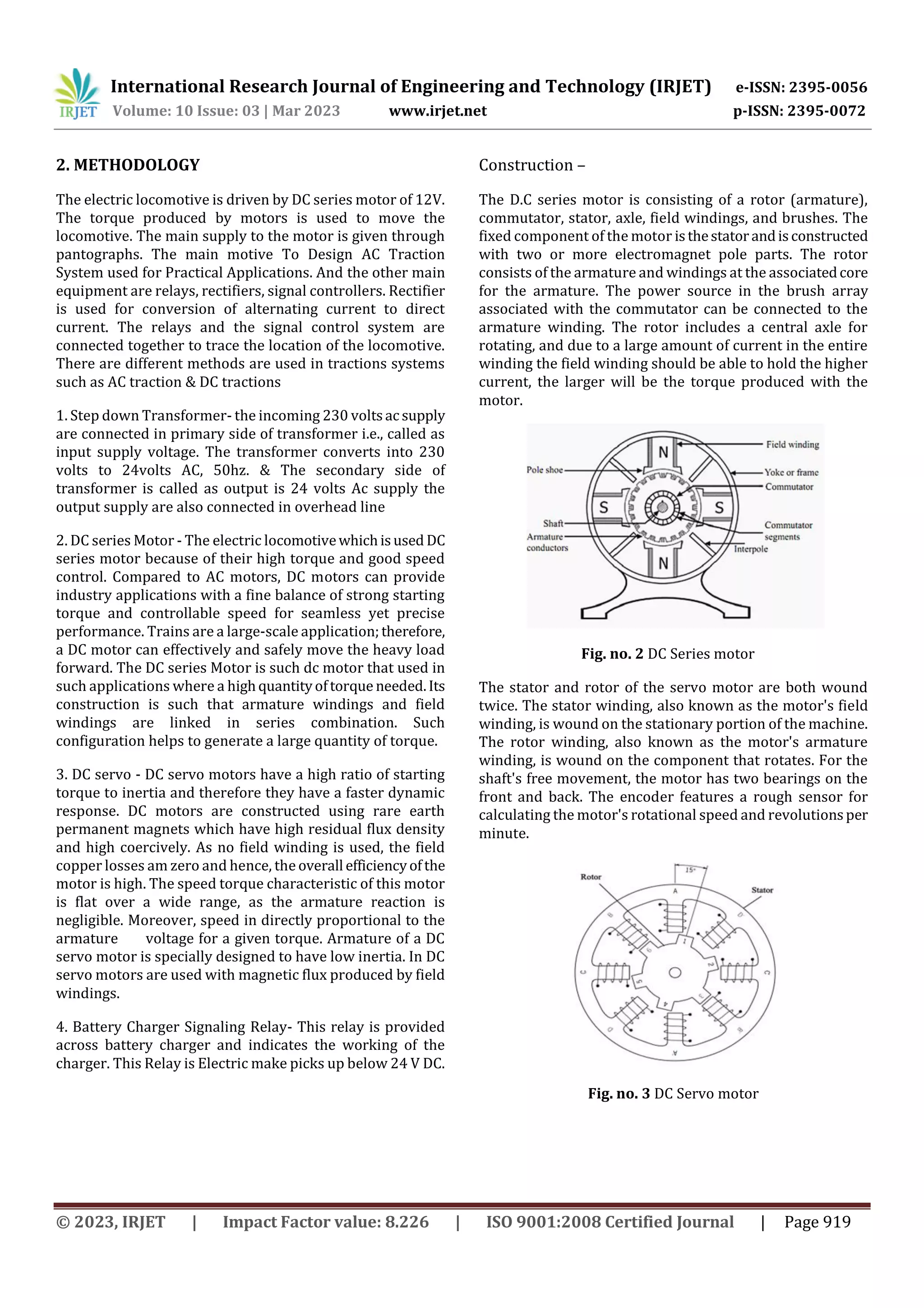 PROTOTYPE MODEL OF ELECTRICAL LOCOMOTIVE | PDF