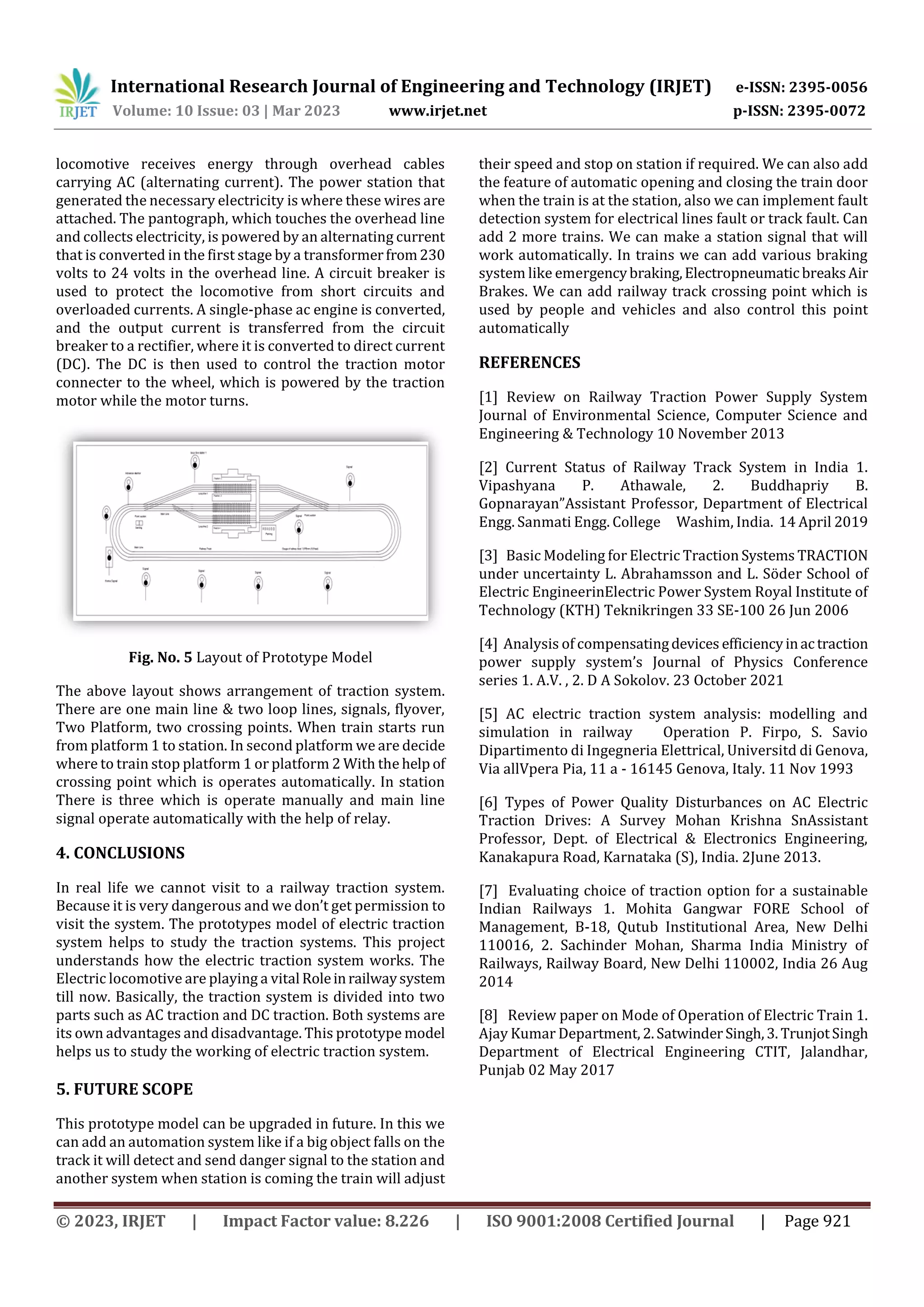 PROTOTYPE MODEL OF ELECTRICAL LOCOMOTIVE | PDF