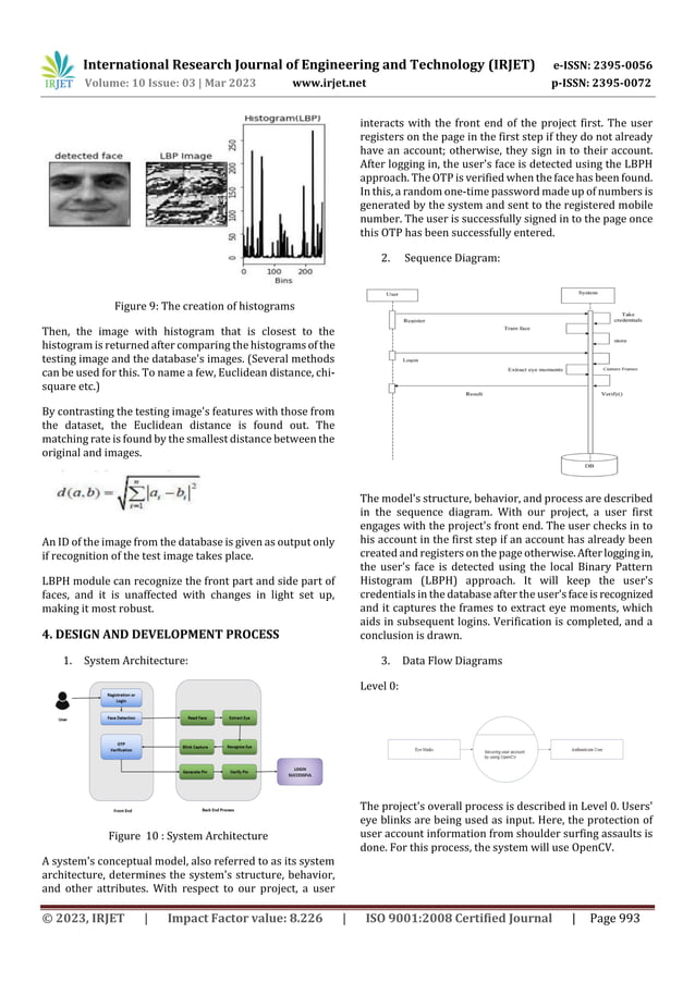 Remote User Authentication using blink mechanism - ‘Iblink’ with Machine Learning | PDF