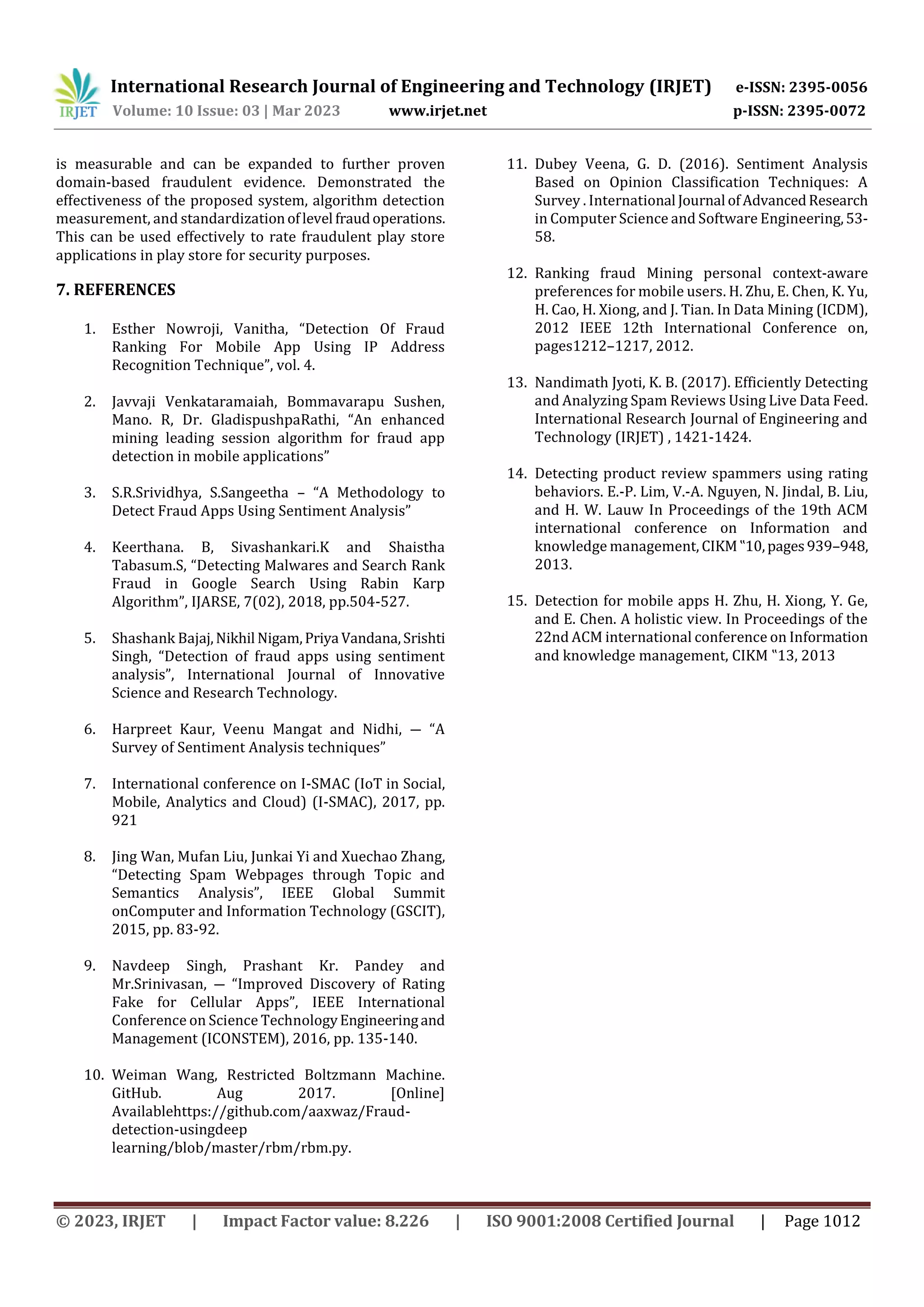 Fraud App Detection Using Machine Learning Pdf